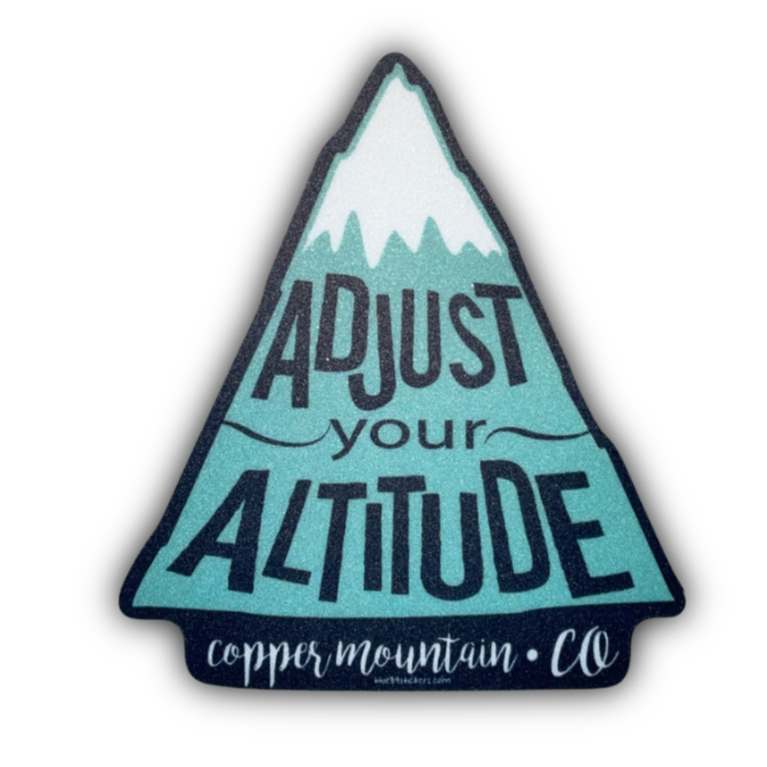 Adjust Your Altitude Sticker – Kokomo Gifts